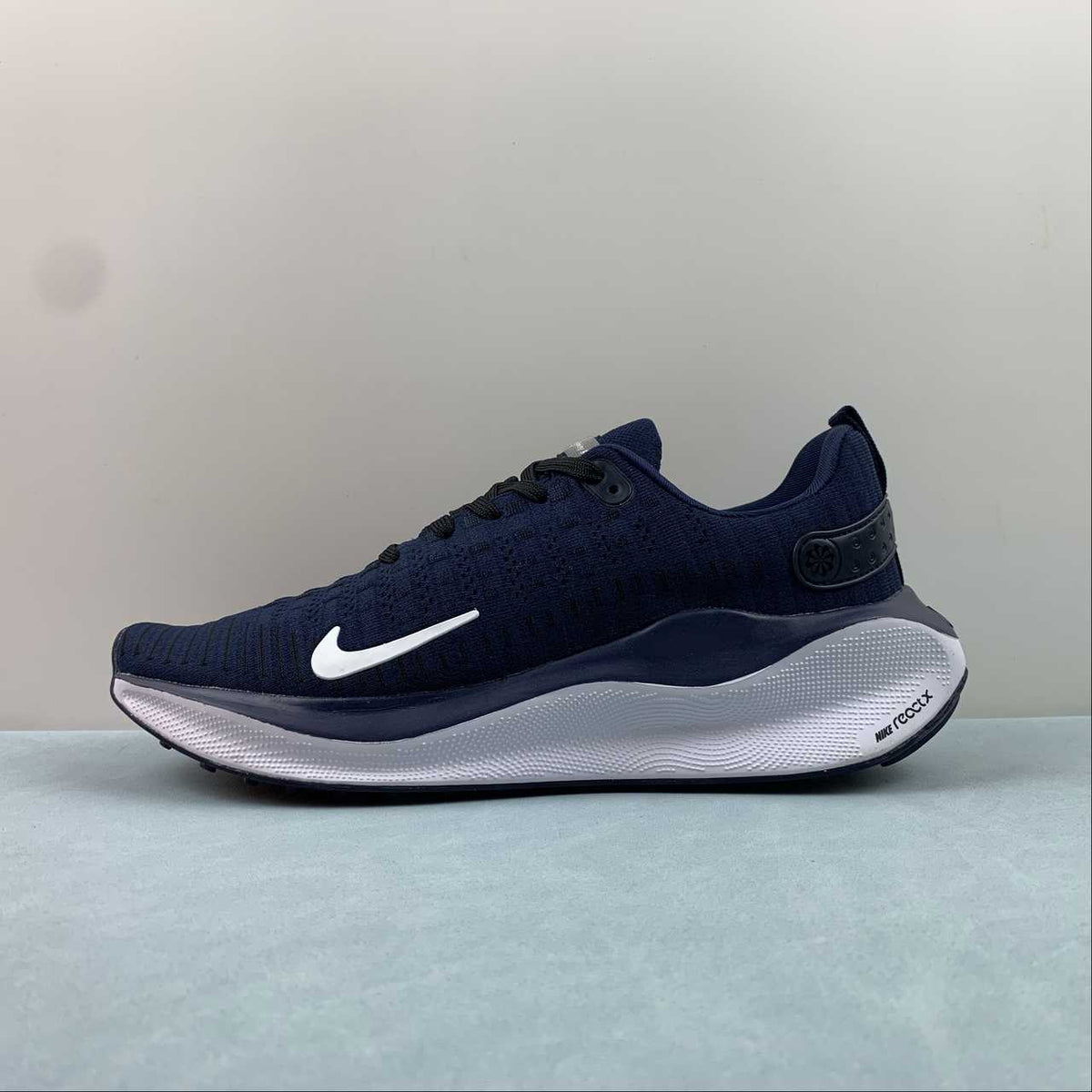 Nike ReactX Infinity Run 4 College Navy Black Sail Platinum Tint DR266 – juanma-shop