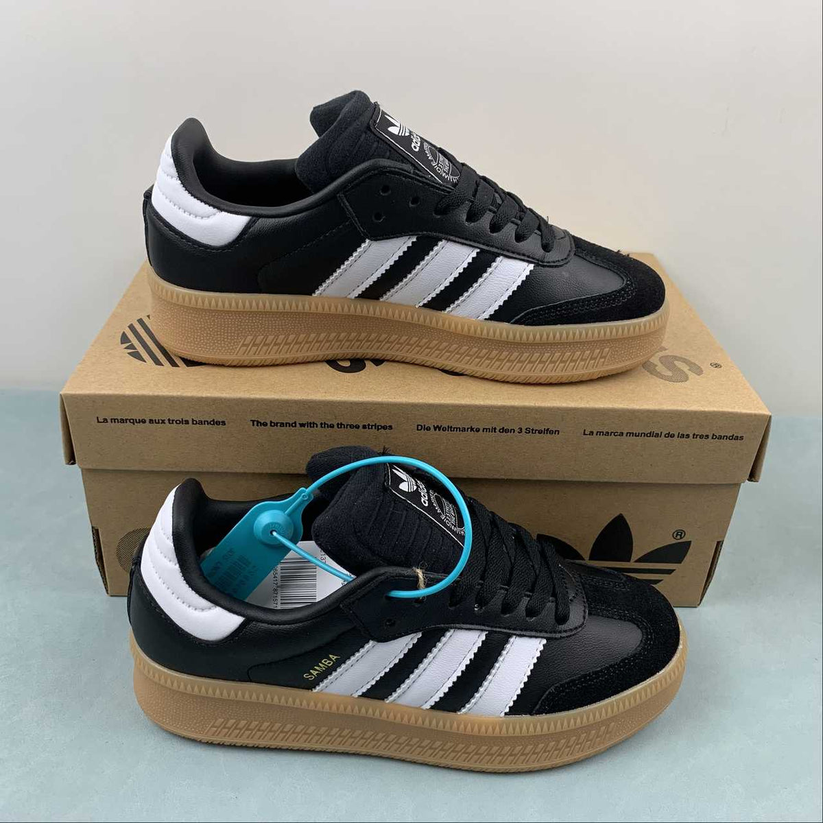 Adidas Samba XLG Core Black Cloud White Gum IE1379 – juanma-shop