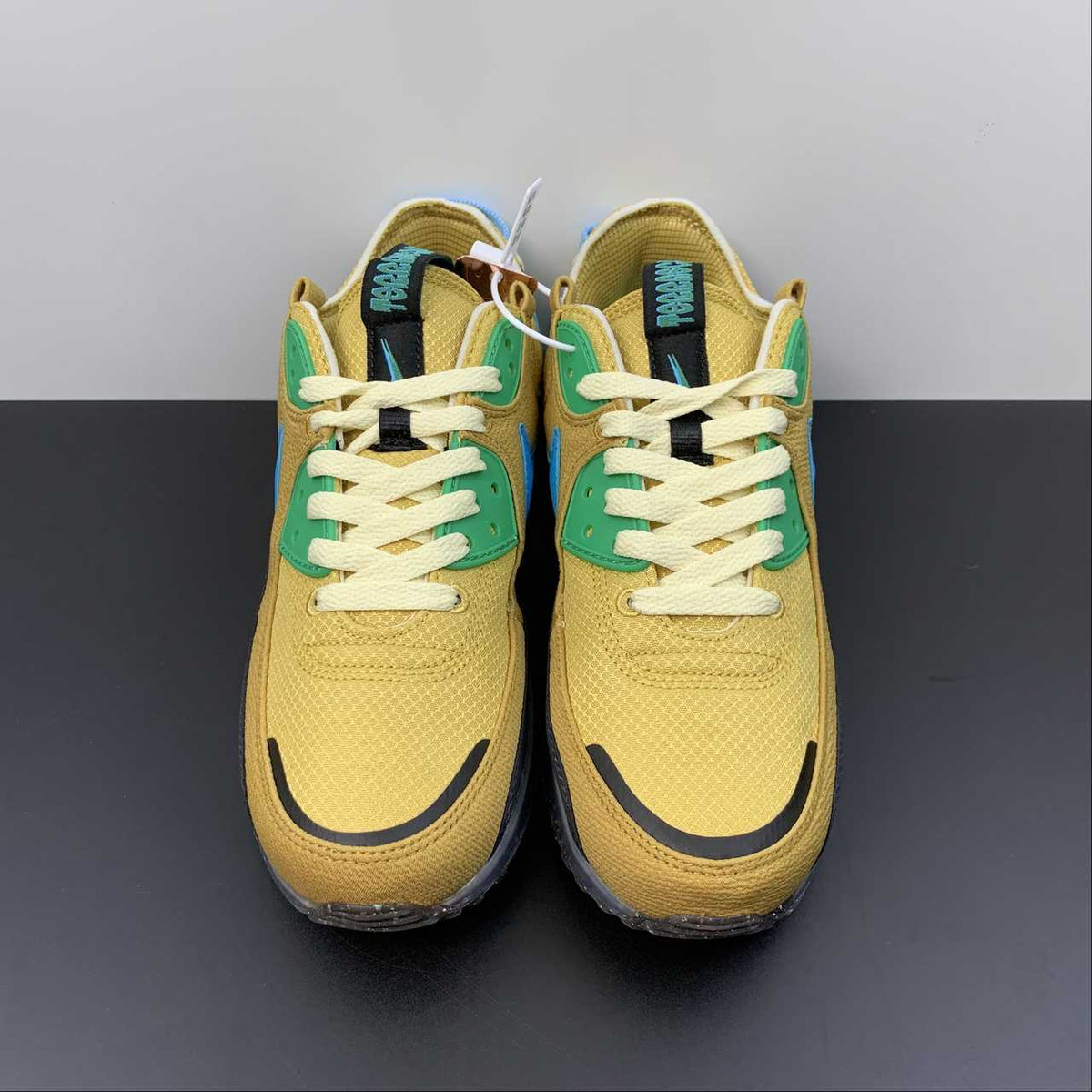 Air Max 90 Terrascape Wheat Gold Blue Lightning Stadium Green DQ3987-7 ...