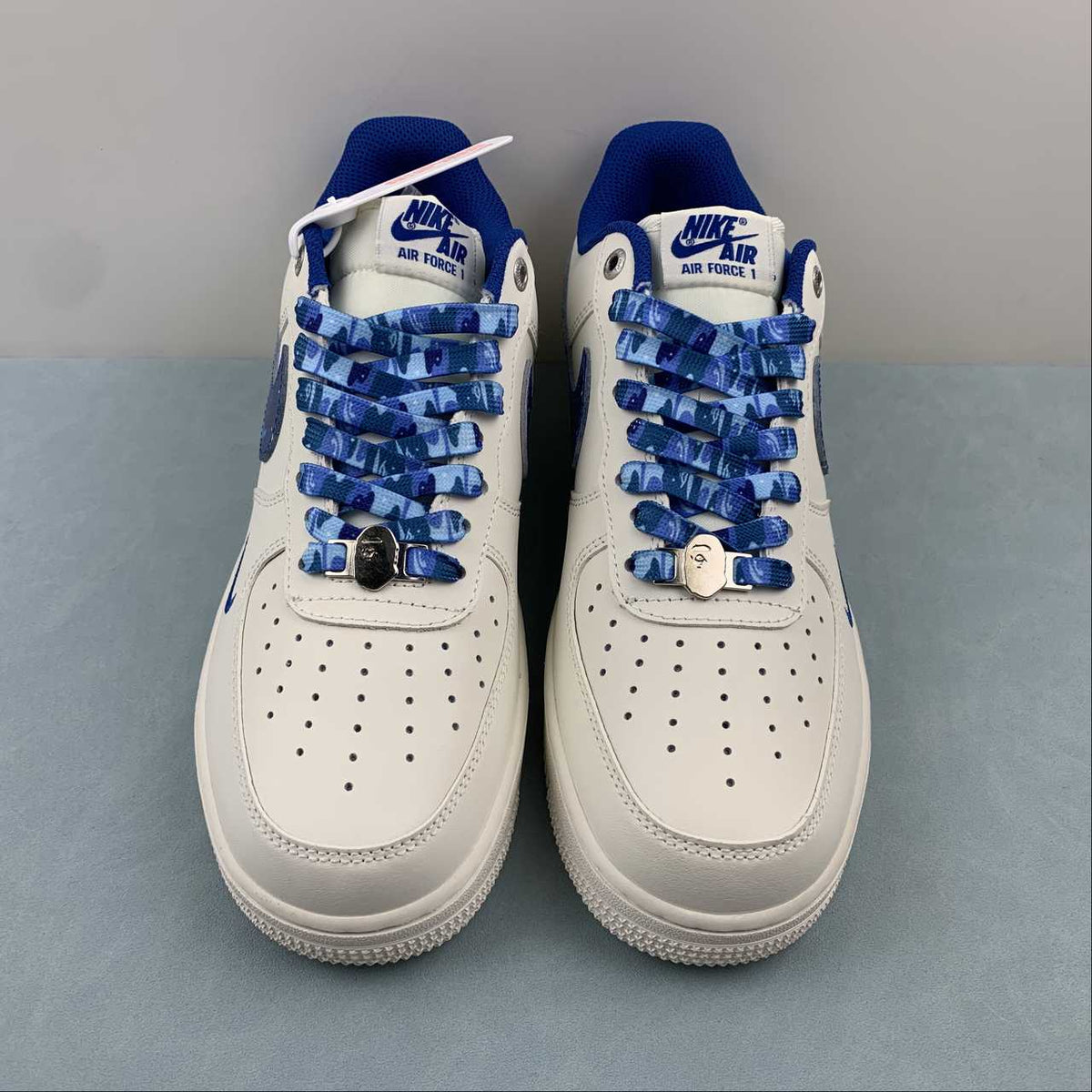 Air Force 1 07 Low BAPE White Navy Blue PF9055-759 – juanma-shop