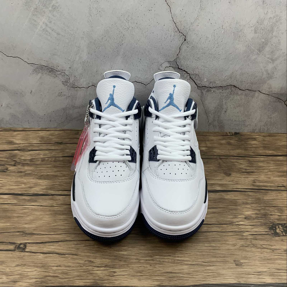 Air Jordan 4 Retro Ls Legend Blue Midnight White Navy 314254-107 ...