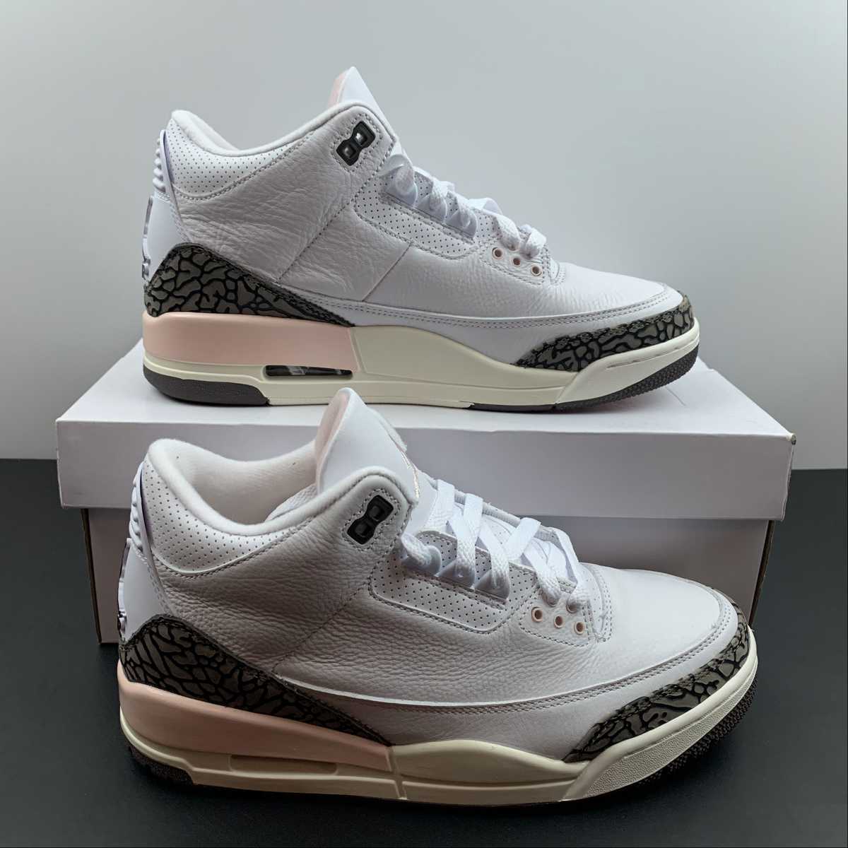 Air Jordan 3 Retro White Dark Mocha Atmosphere CK9246-102 – juanma-shop