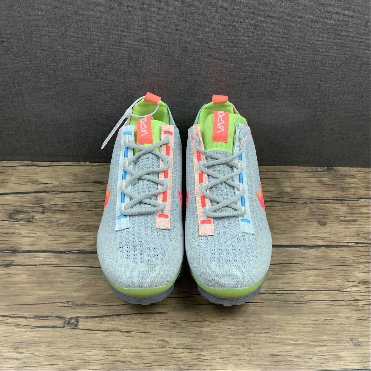 Air VaporMax 2021 FK Grey Pink Fluorescent Green DH4088-002 – juanma-shop